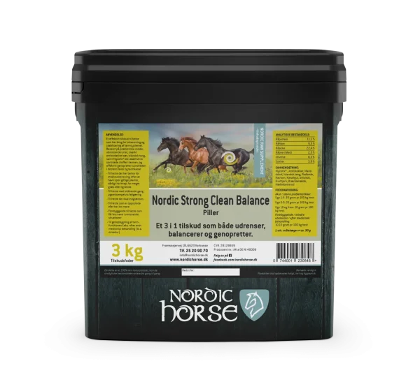 Nordic Strong Clean Balance 3 kg spand | Hjulbækgård - Gårdbutik og webshop